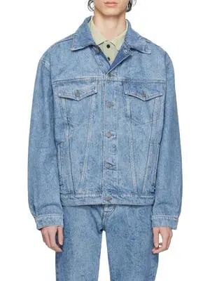 Hugo Boss Long Sleeve Denim Jacket - Blue