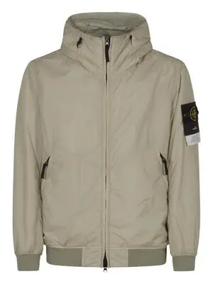 STONE ISLAND Stone Island Zip-Up Hooded Jacket