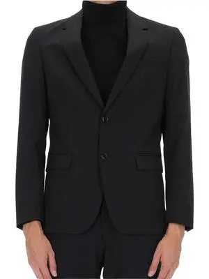 Hugo Boss Single-breasted Jacket - Black