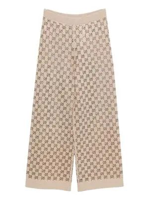 Gucci Monogram Leisure Pants - Beige