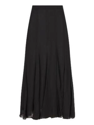 CHLOÉ Chloé Pleated Chiffon Midi Skirt