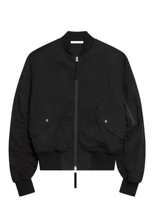 HELMUT LANG Helmut Lang Zip Up Bomber Jacket With Removable Harness