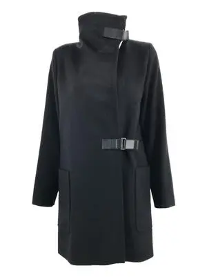 Max Mara Long-sleeved Coat - Black