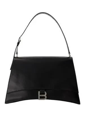 Balenciaga Crush Medium Sling Bag - Black