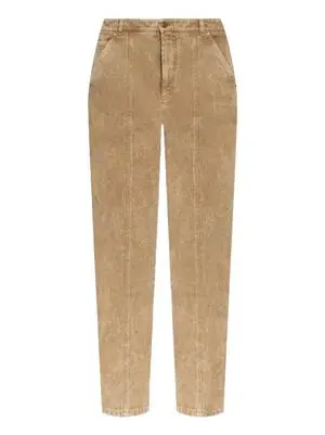 Moschino Straight Leg Jeans - Nude