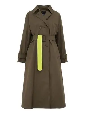 Herno Belted Trench Coat - Brown