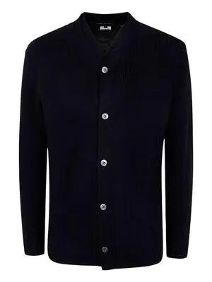 Comme Des Garçons Wool Cardigan - Black