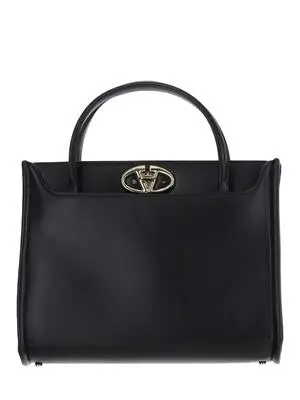 VALENTINO Valentino VLogo Locker Small Calfskin Handbag