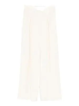 Max Mara Wide-leg Trousers - White