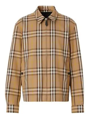 BURBERRY Reversible Zip-up Jacket