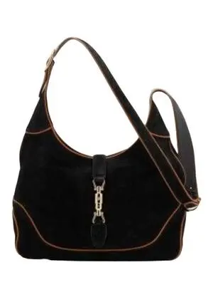 Gucci Logo Shoulder Bag Black