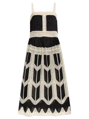 ZIMMERMANN Zimmermann Sleeveless Lace Panel Dress
