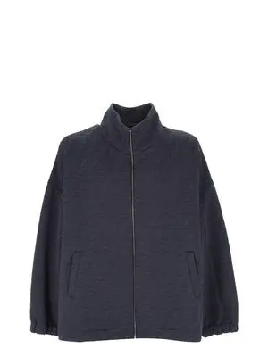 Fendi Jacquard Jacket With Stand Collar - No