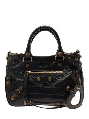 Balenciaga Neo Cagole Xs Handbag - Black