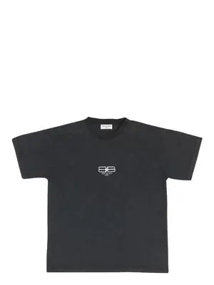 Balenciaga Bb Paris Icon T-shirt - Black