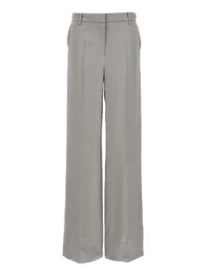 Magda Butrym Straight Leg Tailored Pants - Gray