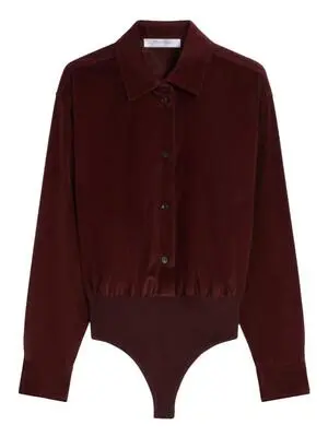 MAX MARA Max Mara Fertile Button-Up Long-Sleeved Top