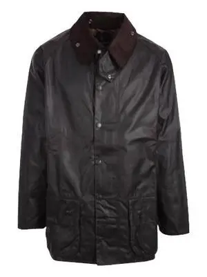 Barbour Beaufort Wax Jacket - Black