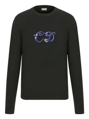 Dior Cd Logo Pullover - Black