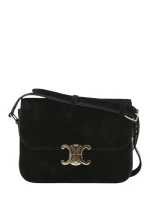 Celine Flip Shoulder Bag - Black