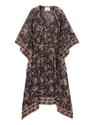 Isabel Marant Étoile Amira Printed Dress - Black