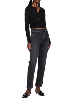 CITIZENS OF HUMANITY Citizens Of Humanity High Waist Straight Leg Jeans