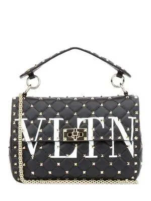 Valentino Garavani Vltn Rockstud Spike Bag - Black