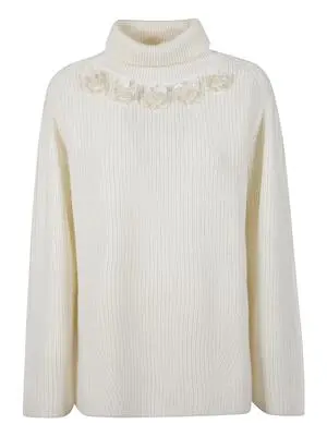 P.A.R.O.S.H P.A.R.O.S.H. Embellished Turtleneck Jumper