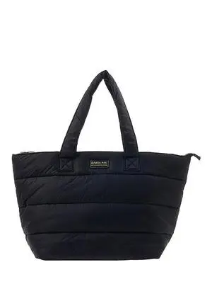 Barbour Quilted Tote Bag - Black