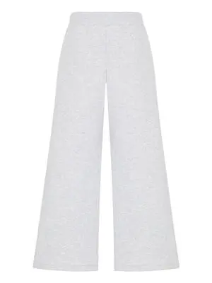 Dior Elastic Waist Sports Trousers With 'love Embroidery - Grey