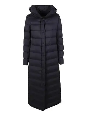 Herno Long Down Ecoage Jacket - Black