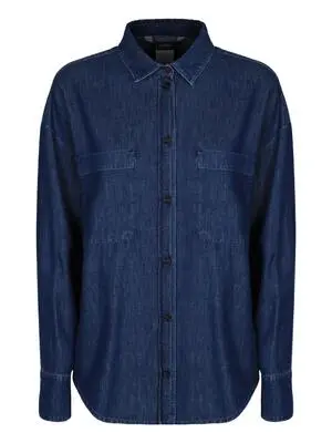 Max Mara Max Mara Long Sleeve Shirt Light Blue