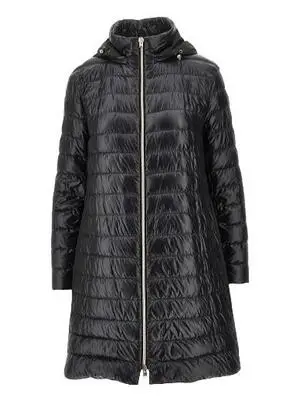 Herno Hooded Quilted Down Jacket - Black