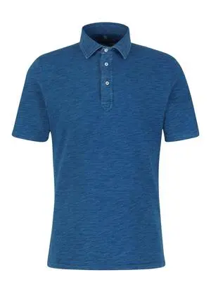 Brunello Cucinelli Brunello Cucinelli Short-Sleeved Polo Shirt Blue