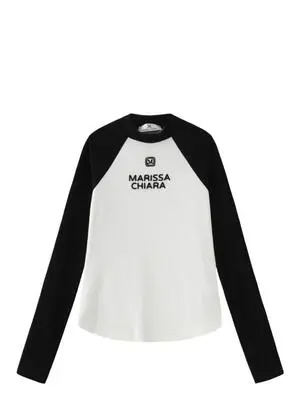 Marissa Chiara Long Sleeve T-shirt - Black