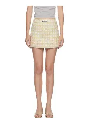 MARISSA CHIARA A-line Skirt - Yellow