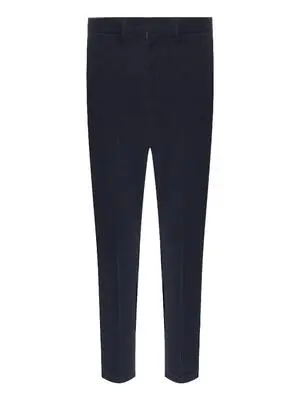 Zegna Pleated Casual Pants - Black