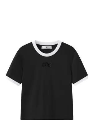 Marissa Chiara Short-sleeved T-shirt - Black