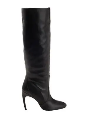 STUART WEITZMAN Knee High Pointed Toe Stiletto Boots - Black