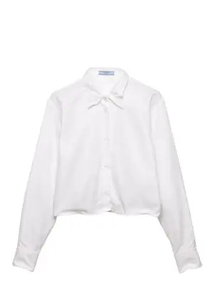 PRADA Prada Shapeable Cotton Shirt