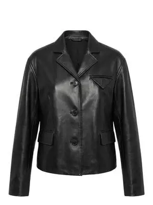 BOTTEGA VENETA Bottega Veneta Leather Kimono Blouson