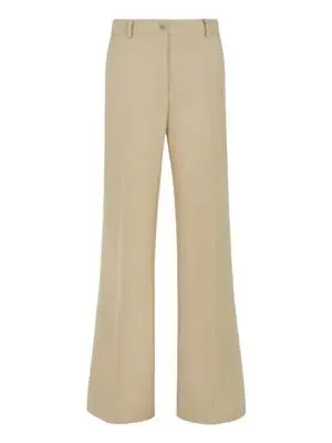 P.a.r.o.s.h Wide Leg Trousers - Nude