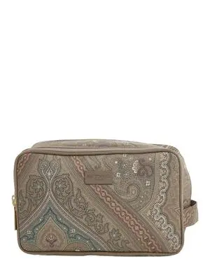 Etro Logo Clutch - Multicolor