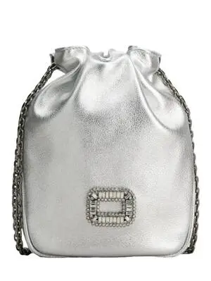 ROGER VIVIER Pilgrim Nano Bag - Silver