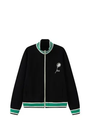 Marissa Chiara Zip-up Long Sleeve Jacket - Black