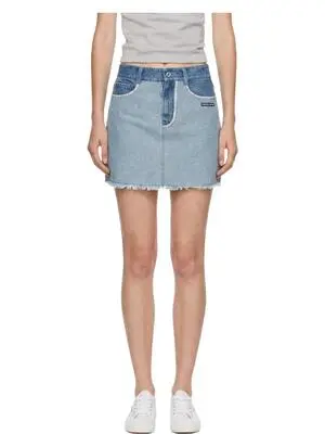 MARISSA CHIARA Denim Skirt - Blue