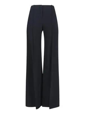 Ermanno Scervino Wide-leg Tailored Trousers - Black