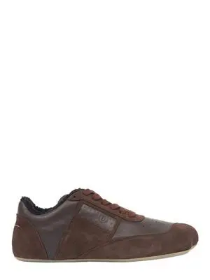MAISON MARGIELA Anatomic Lace-up Sneakers - Brown
