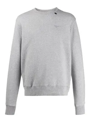 Off-White Arrow Print Sweatshirt - Gray