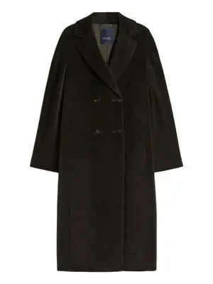 Max Mara Rosanna Double-breasted Coat - Black